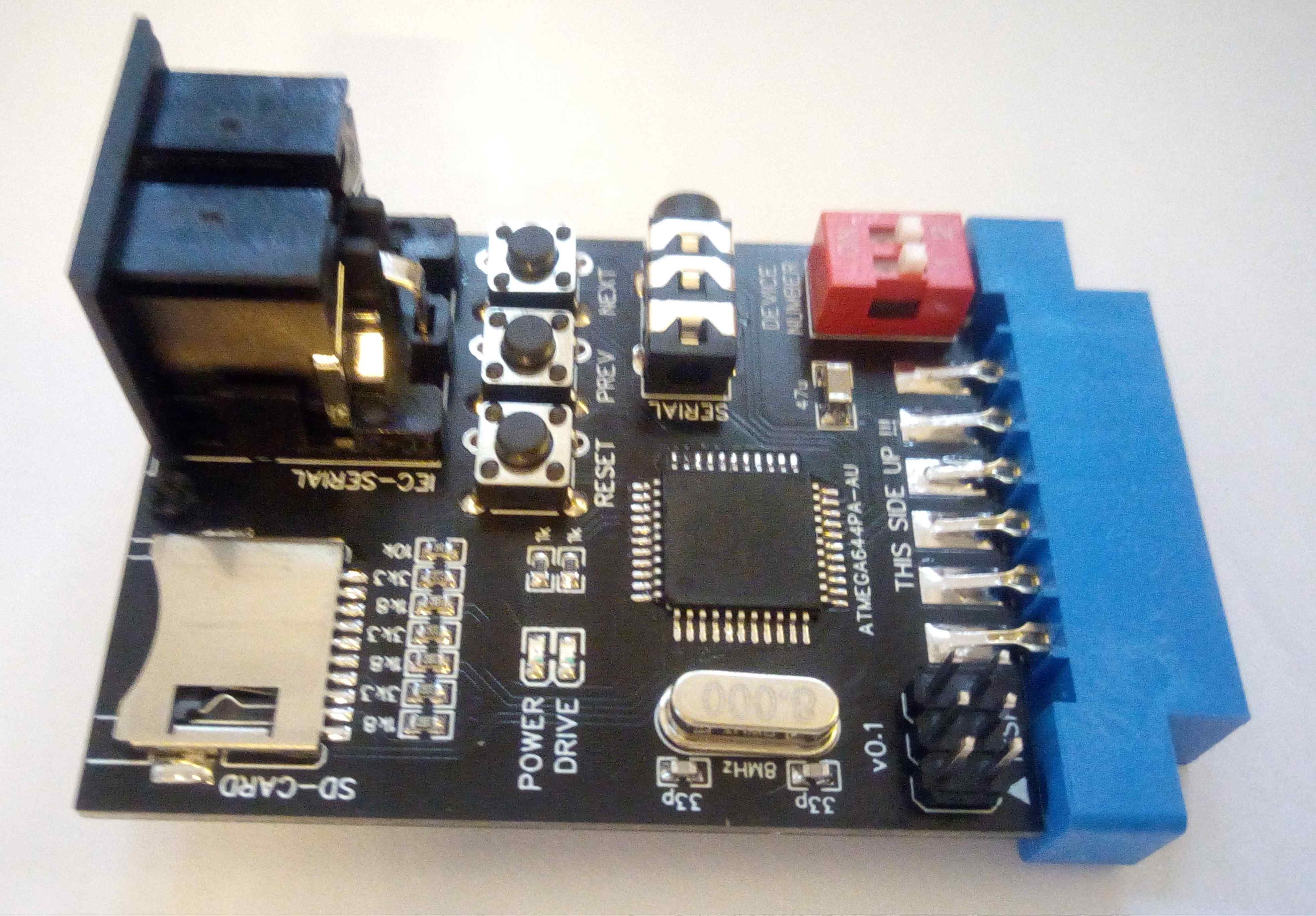 C64 SD2IEC LP SMD - EasyEDA open source hardware lab