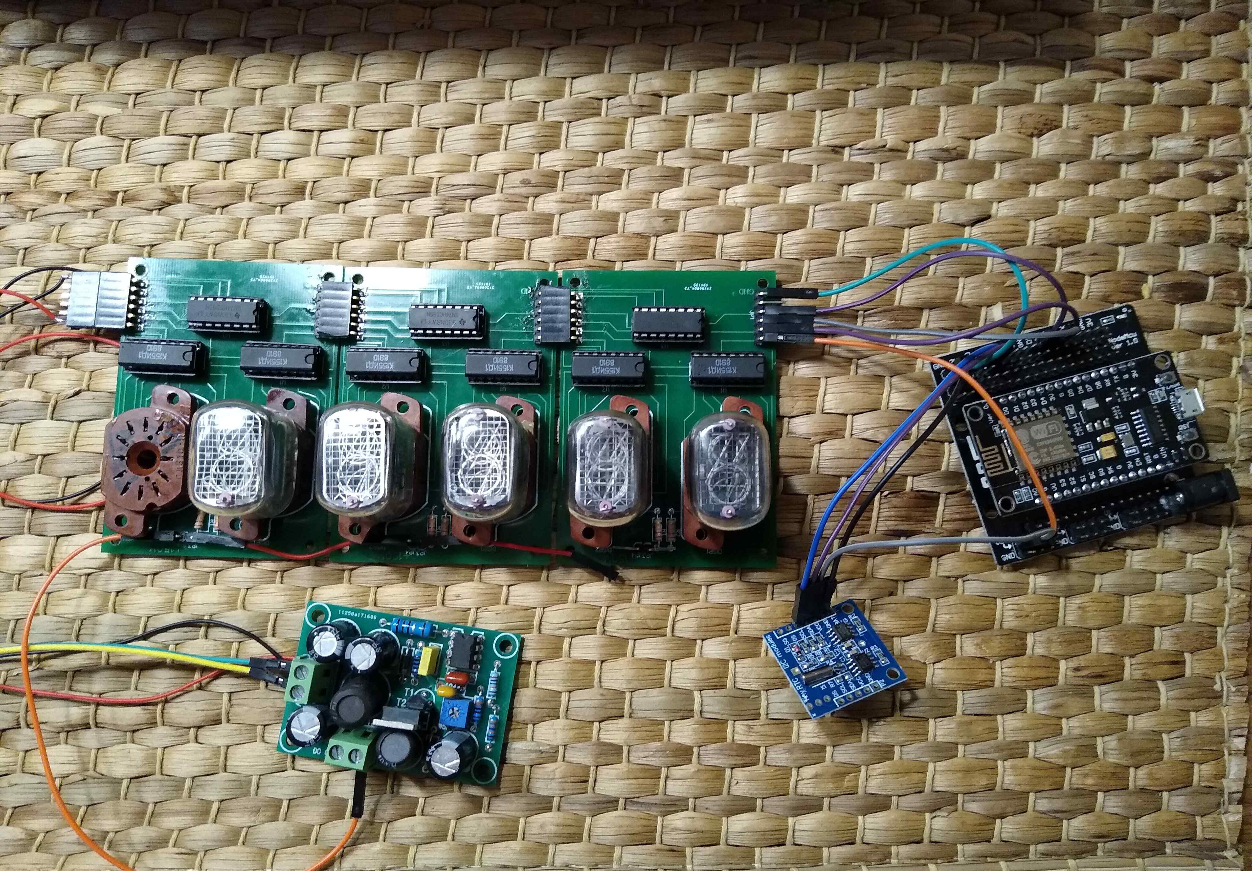 Nixie Clock Nodemcu Platform For Creating And Sharing Projects Oshwlab 1977