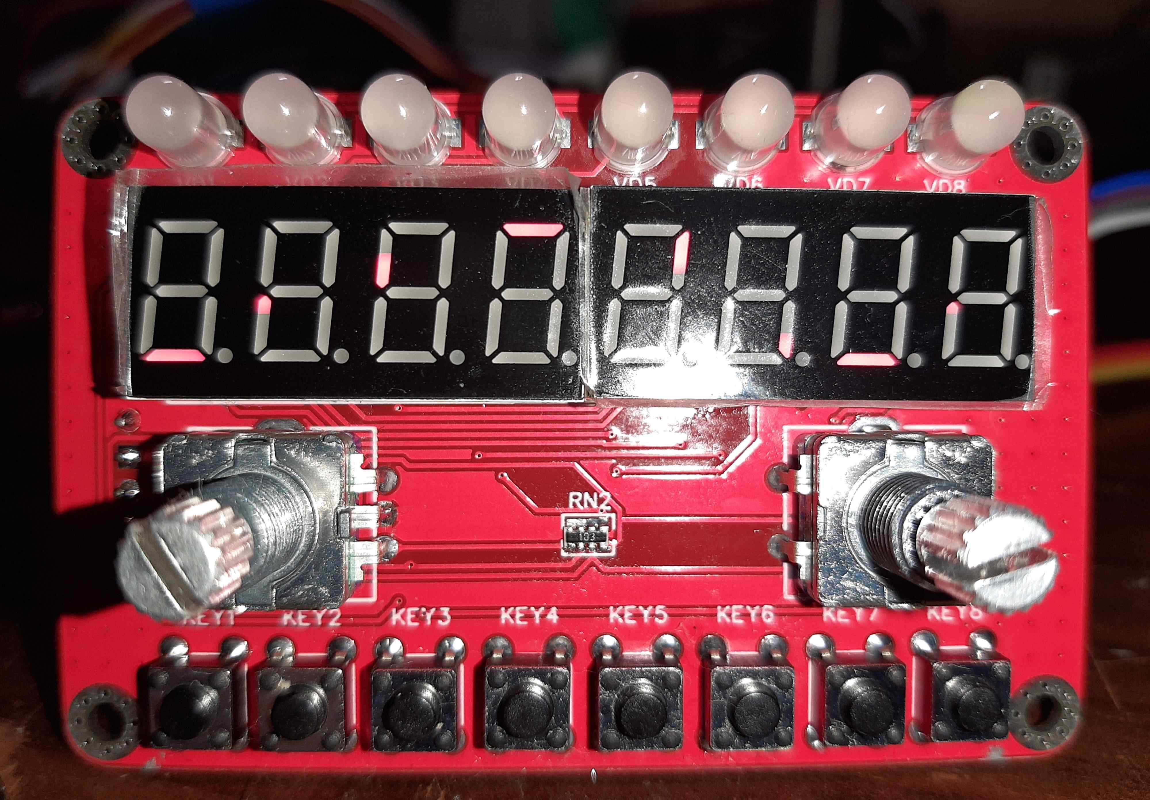 TM1638 LED & Key - EasyEDA open source hardware lab