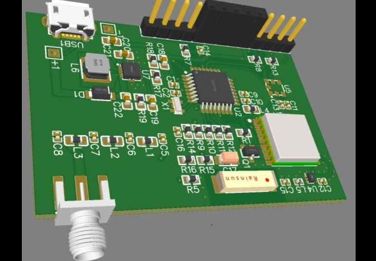 APRS tracker - EasyEDA open source hardware lab