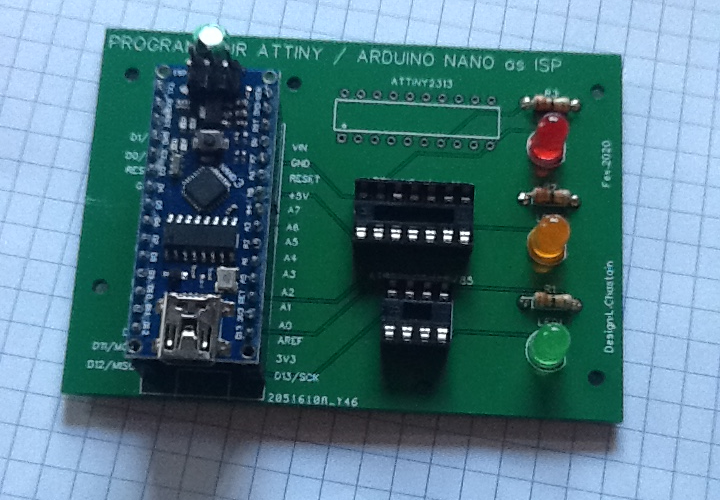 Programmeur-Nano_ATTINY - OSHWLab