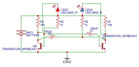 blinking Resources - EasyEDA