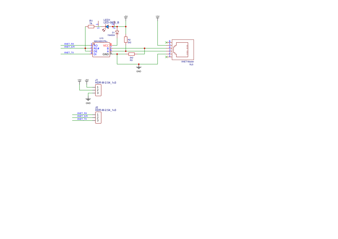 XNet Master Shield Resources - EasyEDA