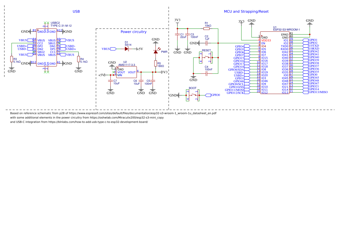 esp32S3 Resources - EasyEDA