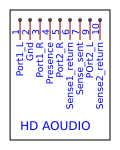 HD Audio Pinout Resources - EasyEDA