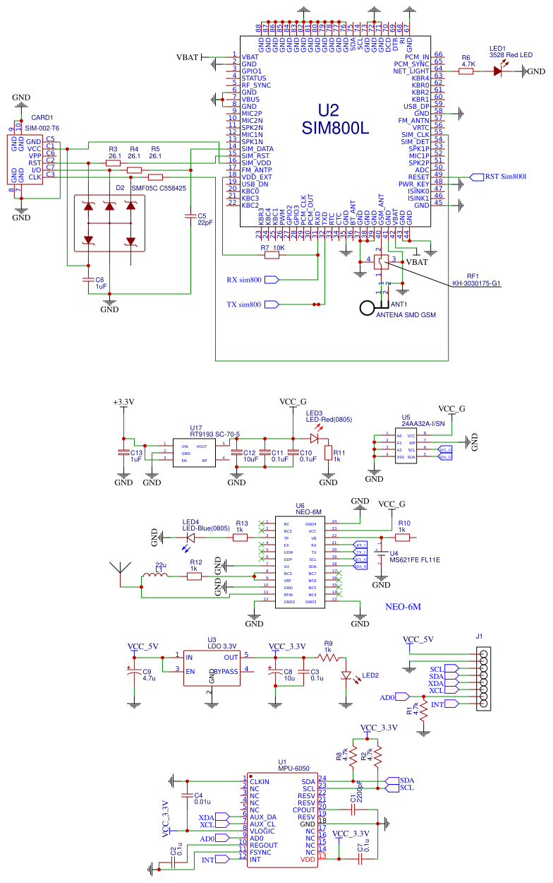 sim800l Resources - EasyEDA