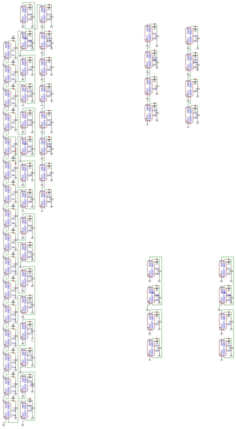 Module_16x8_WS2812B Resources - EasyEDA