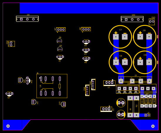 PCB_amplificador 100w con fuente.1 Resources - EasyEDA