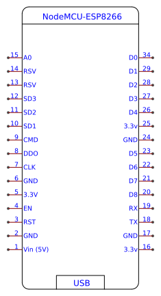 NODEMCU-ESP8266 Resources - EasyEDA