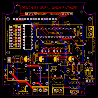 Final PCB_Routing Circuit Wireless Pumping System Resources - EasyEDA