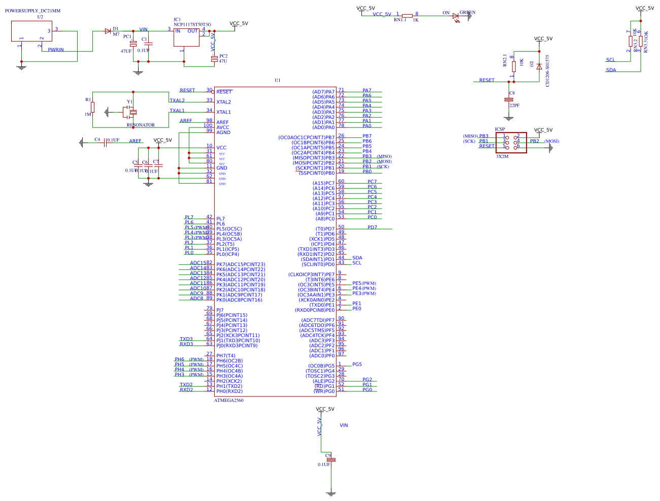atmega2560 Resources - EasyEDA