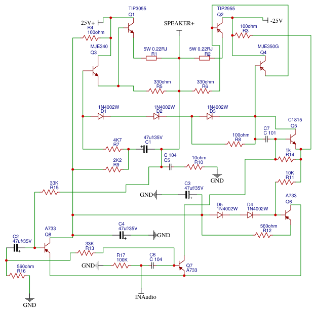 POWER AMPLIFIER SX200. Resources - EasyEDA