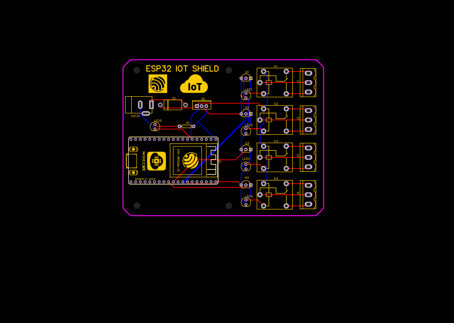 PCB_ESP32 IOT Shield Resources - EasyEDA