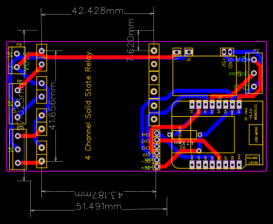 WEMOS D1 mini 4CH SSR OMRON 5v 220v Resources - EasyEDA