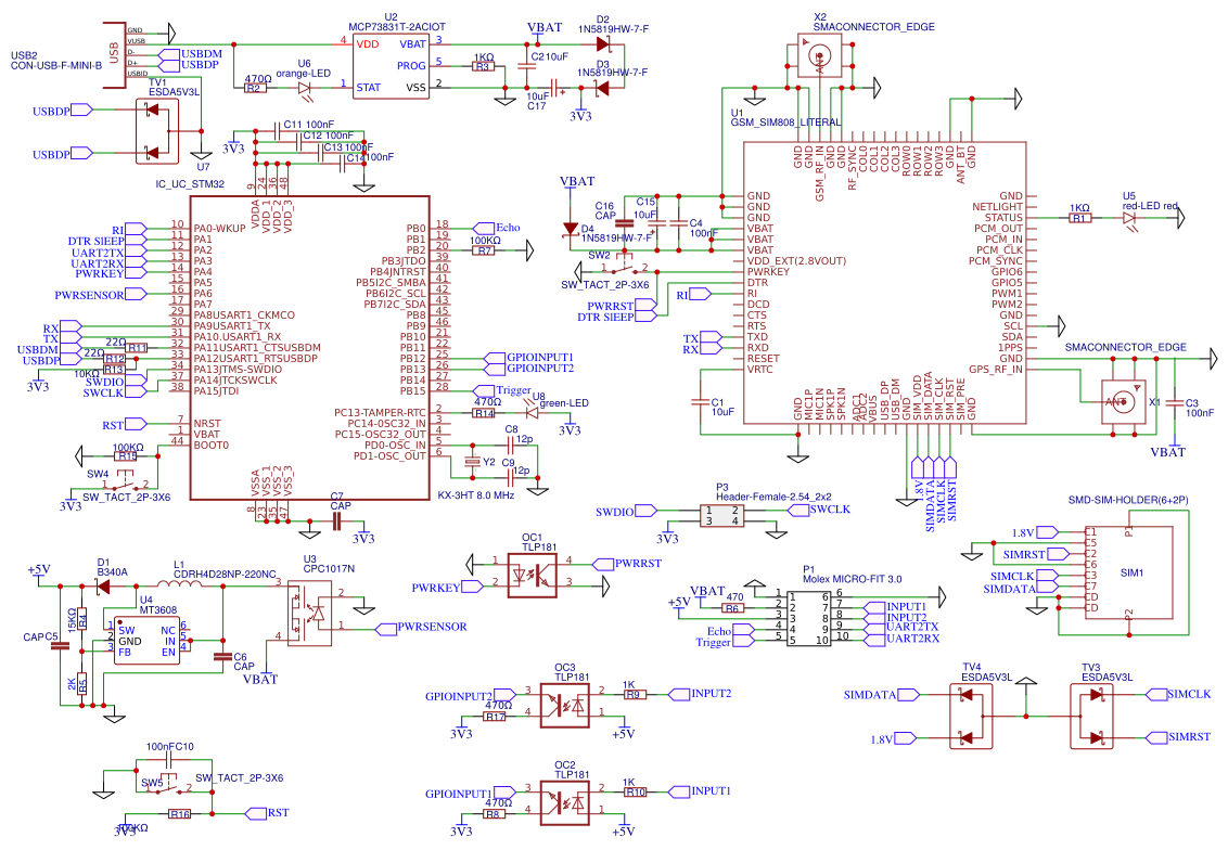 sim800 Resources - EasyEDA