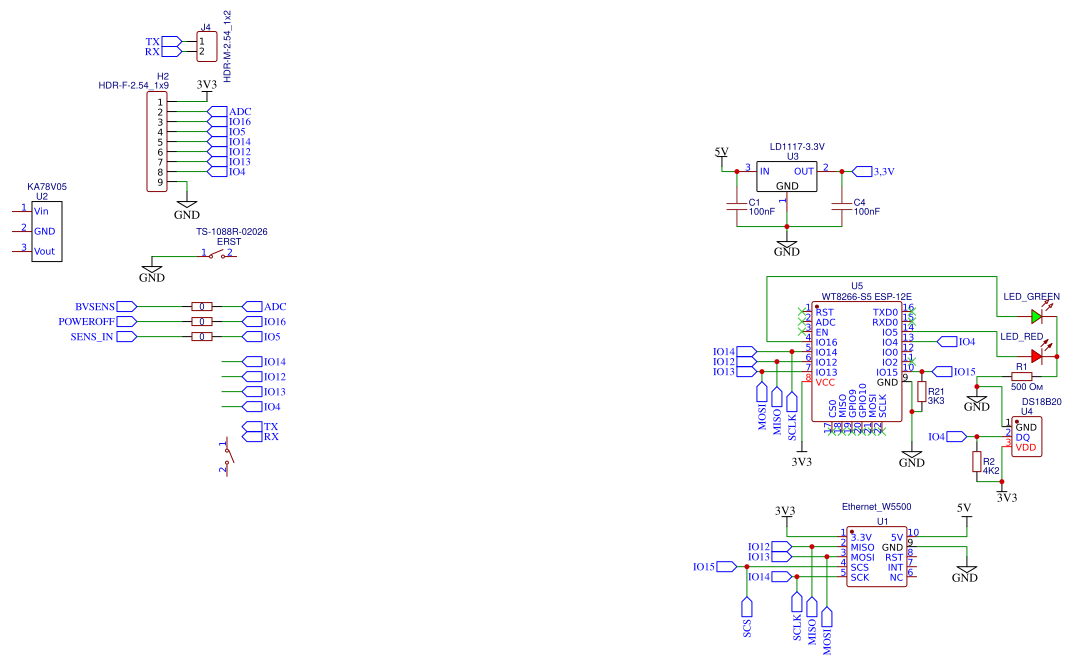 ESP_W5500 Диплом Resources - EasyEDA
