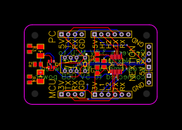 PCB_Nextion Level Shifter Resources - EasyEDA