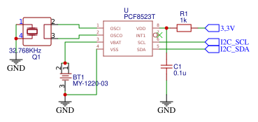 Module PCF8523T Resources - EasyEDA