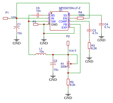 Mini360 MP2307 Resources - EasyEDA