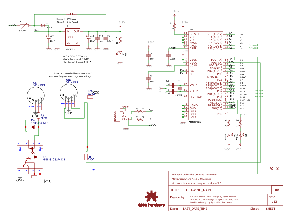 msm micro midi Resources - EasyEDA