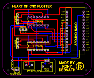 cnc_plotter_by_rony_debnath Resources - EasyEDA