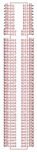 PCI_EXPRESS_X8_CARD_HALFLENGTH Resources - EasyEDA