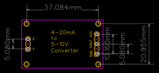 Conversor 4-20ma to 0-3.3v Resources - EasyEDA