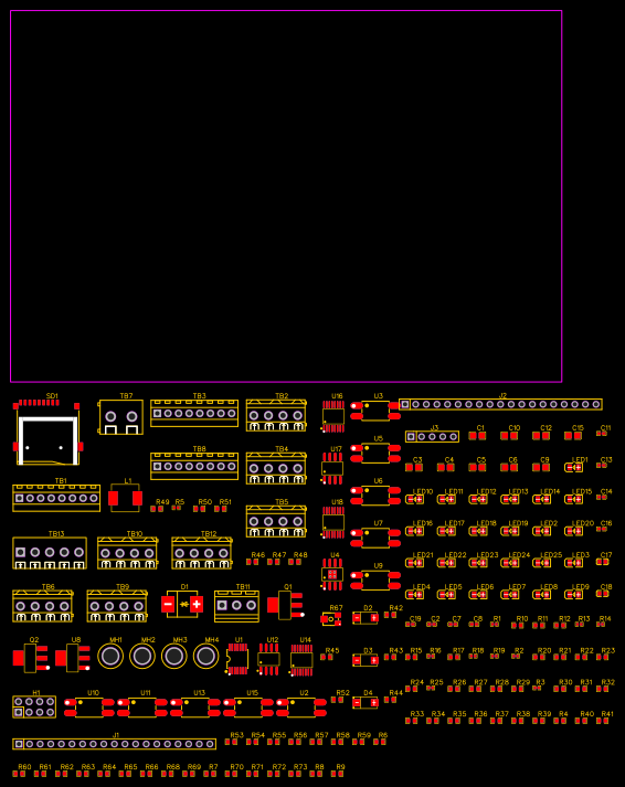 PCB_6X CNC Controller Resources - EasyEDA