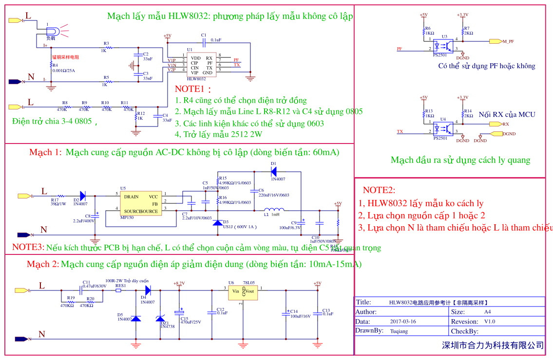 HLW8032_Energy_Metering_Module Resources - EasyEDA