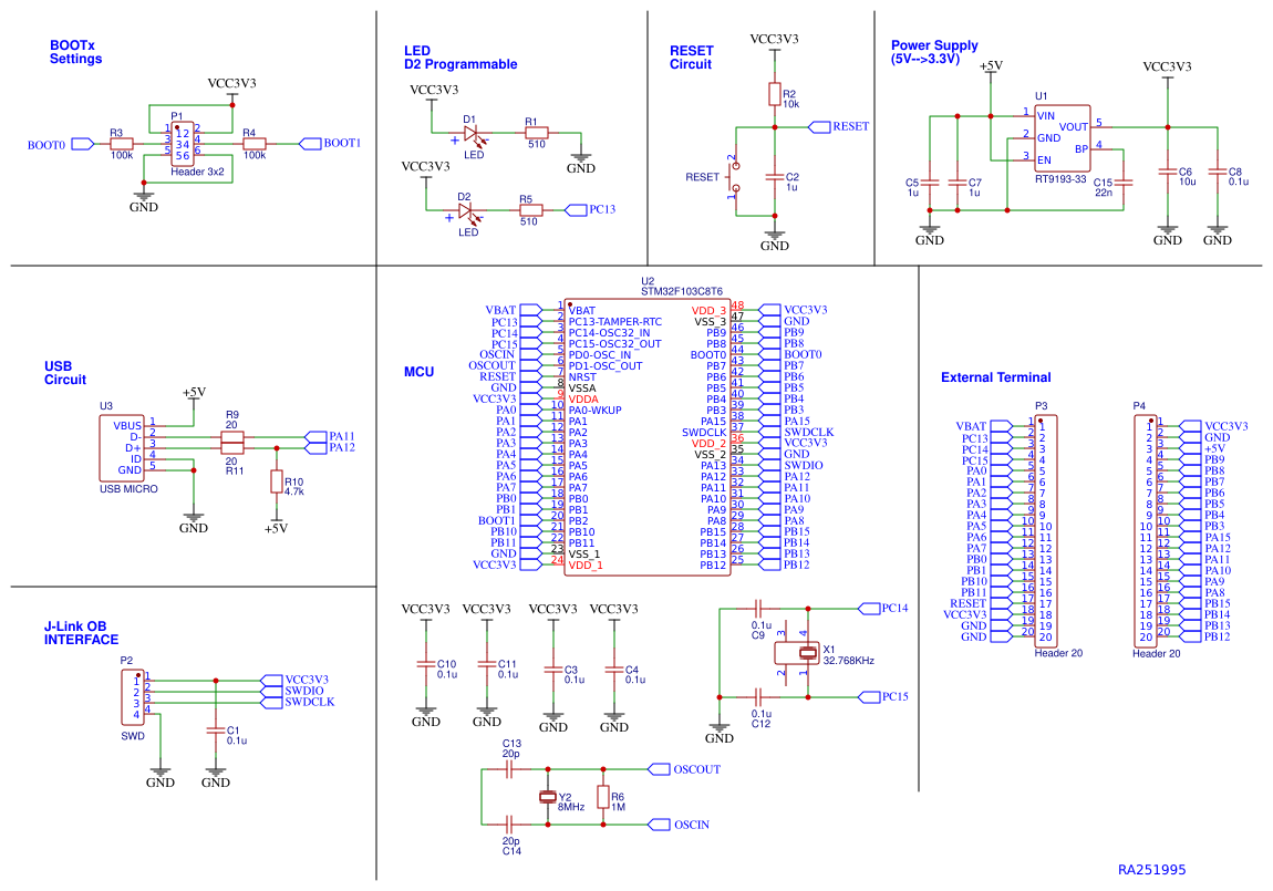 stm32f103c8t6 blue pill Resources - EasyEDA