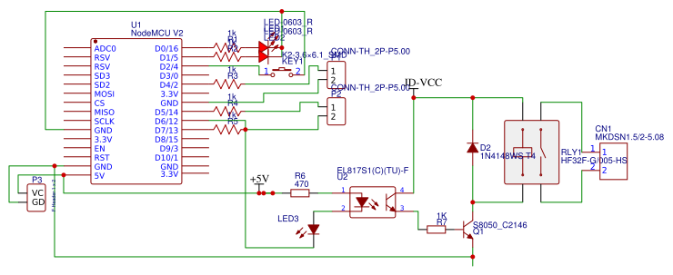 node mcu based pump controller Resources - EasyEDA