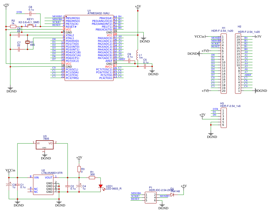 arduino_m16/32/8535 Resources - EasyEDA