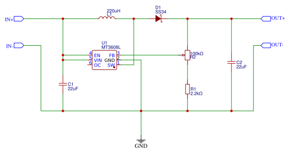 step up Resources - EasyEDA