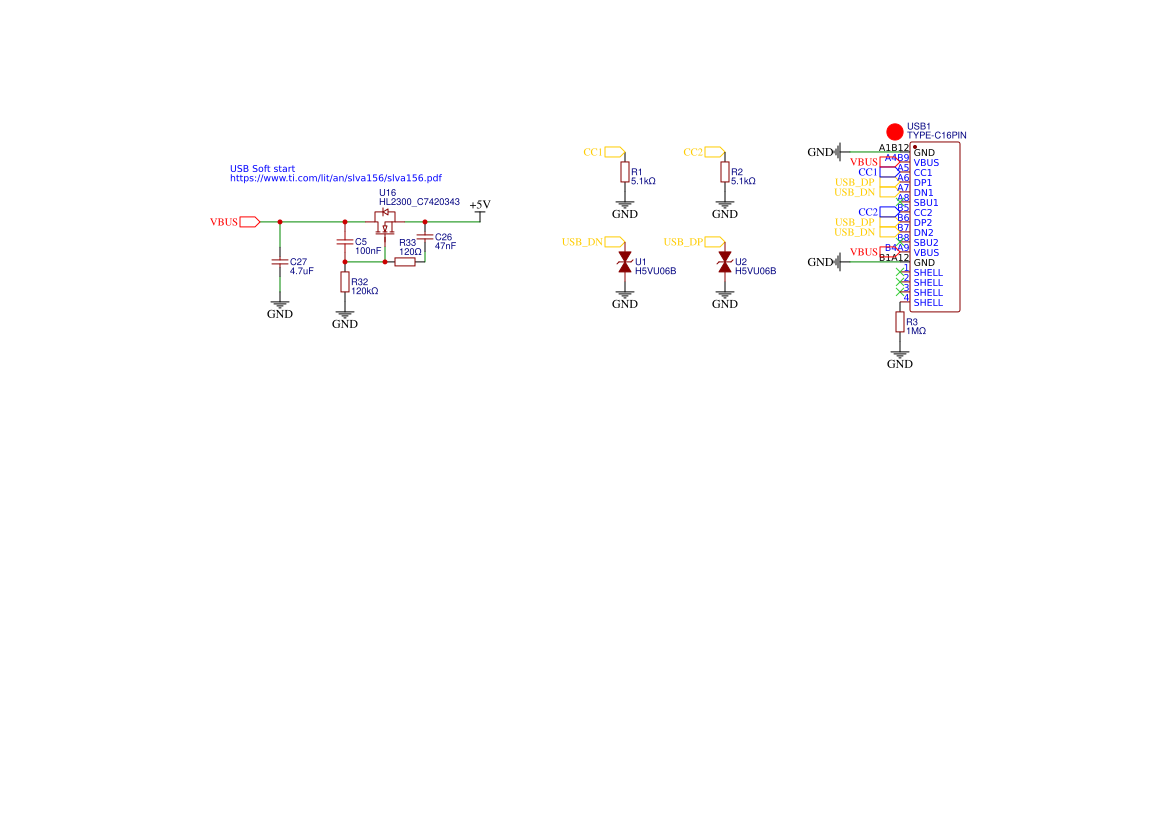 USB-C with load switch Resources - EasyEDA