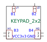 keypad_2x2 Resources - EasyEDA