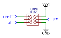 UPDI Conector Resources - EasyEDA