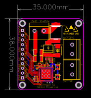10-47V Brushed Motor Driver PCB v1.a Resources - EasyEDA