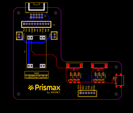 PCB_Prismax MMDVM Resources - EasyEDA