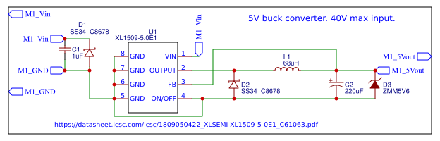 ~40VDC-5VDC Step-down Resources - EasyEDA