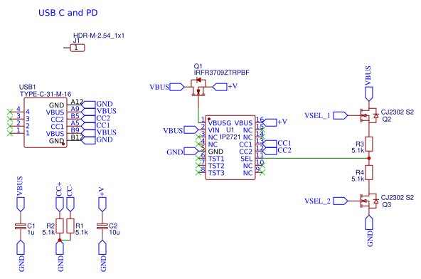 USB C PD Resources - EasyEDA