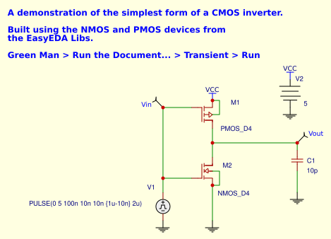 CMOS Inverter Resources - EasyEDA