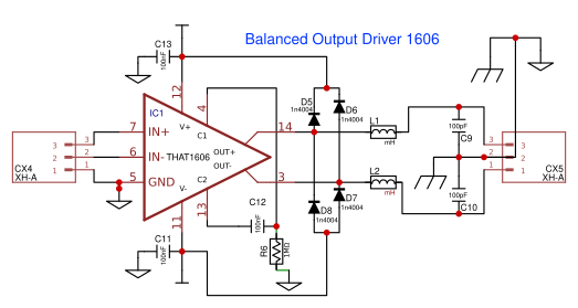 Balanced Output Driver 1606 Resources - EasyEDA