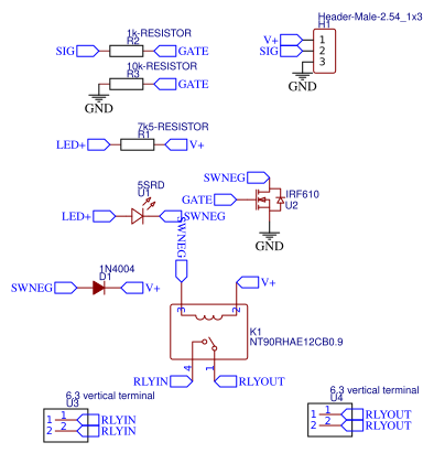 High Voltage Relay Resources - EasyEDA