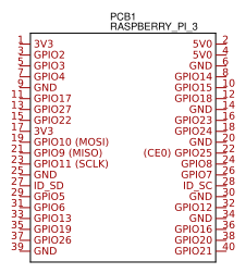 RASPBERRY PI 40 PIN Resources - EasyEDA