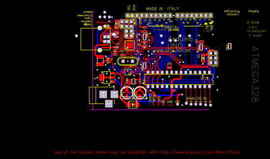 Arduino UNO R3 pcb Resources - EasyEDA