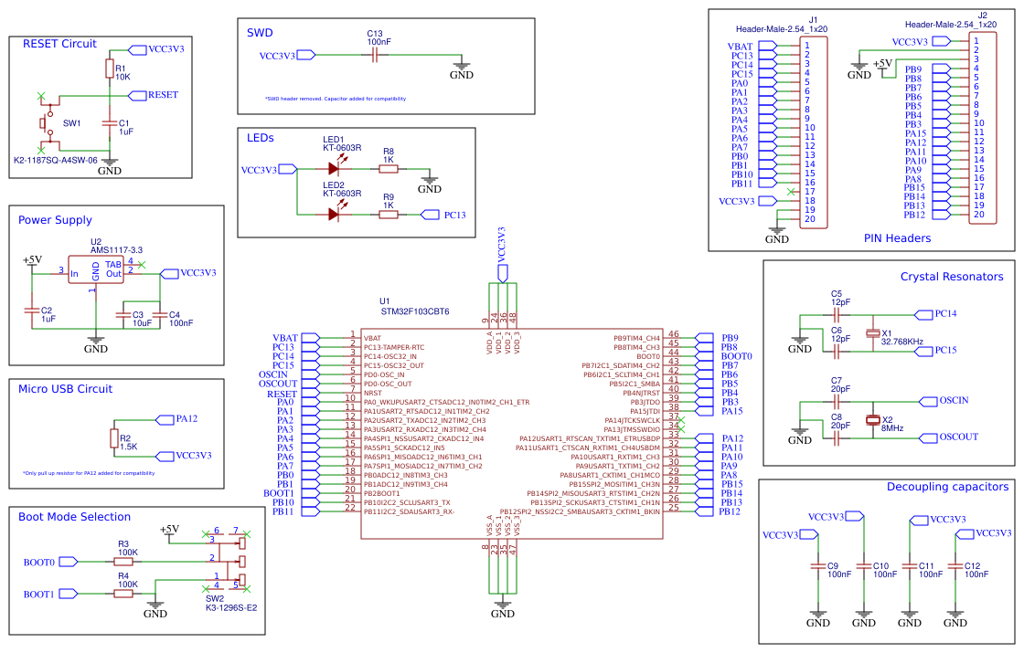 stm32_module Resources - EasyEDA