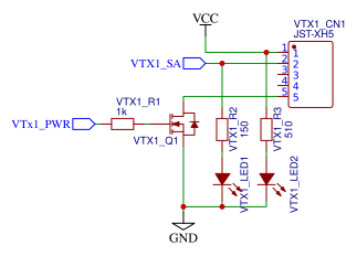 VTx_with_LEDs Resources - EasyEDA