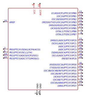 ATMEGA 328 SMD (C132230) Resources - EasyEDA