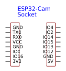 ESP32-CAM-Socket Resources - EasyEDA