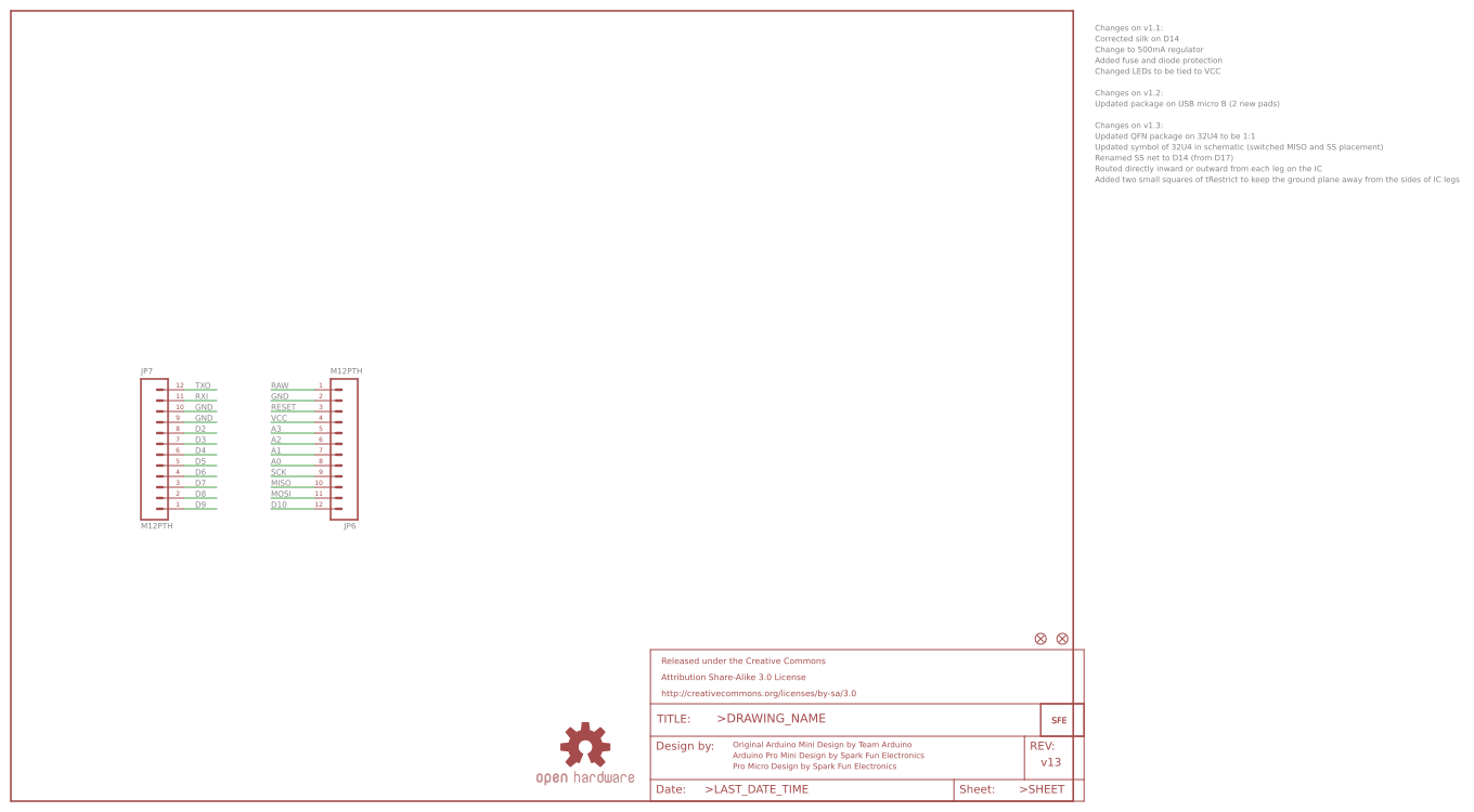 ProMicro Schematic Resources - EasyEDA